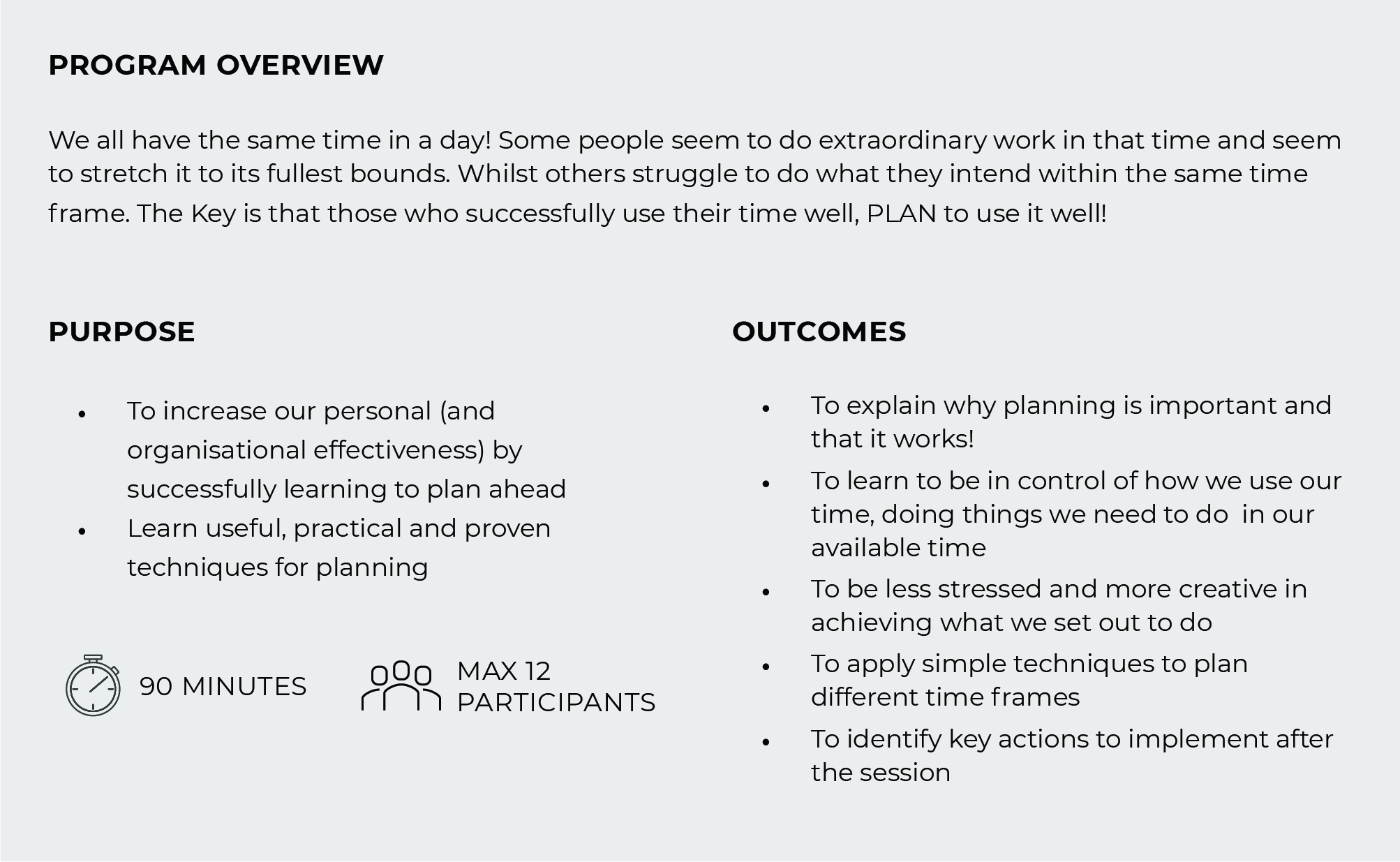 Personal Effectiveness Suite - Tack TMI Malaysia